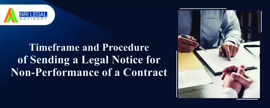 Legal Notice for Non-Performance: Timeframe & Procedure